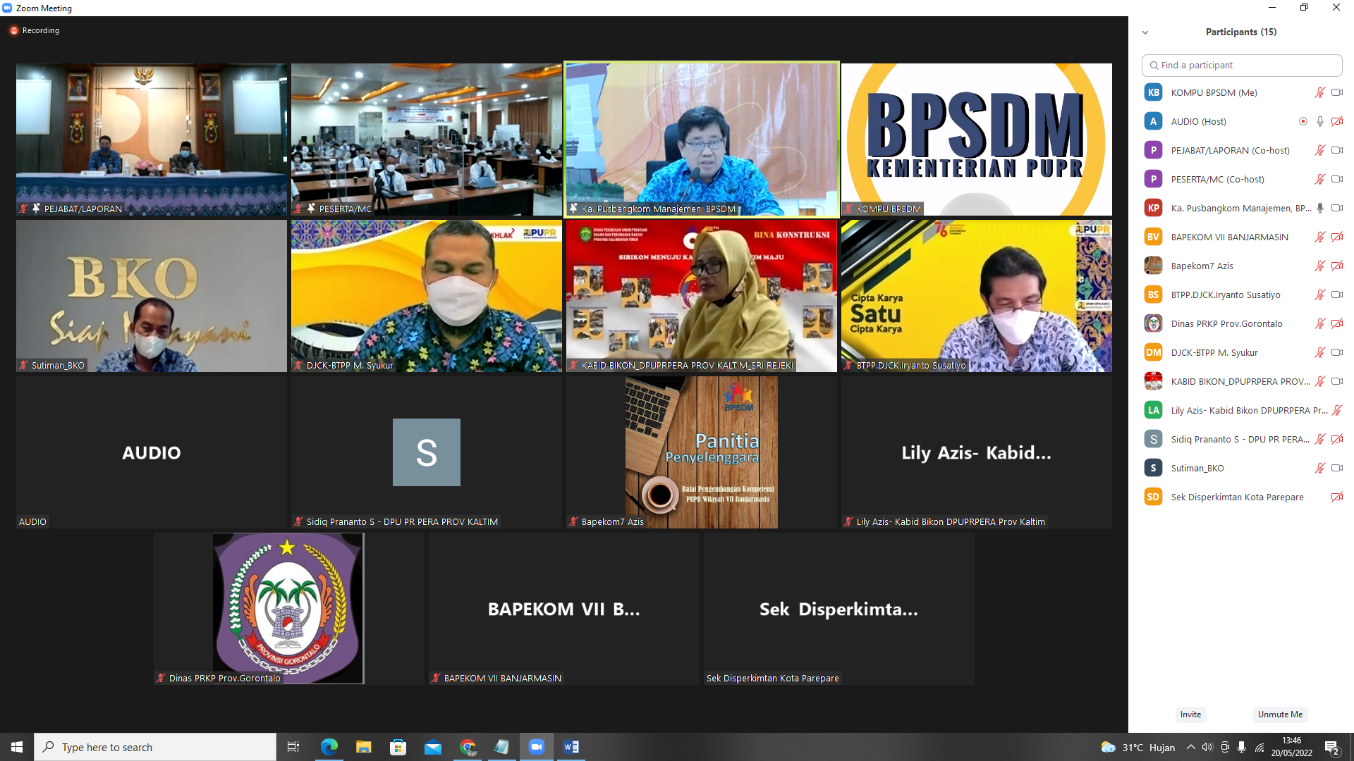 BPSDM Selesaikan Pelatihan Fungsional Pertama di Bapekom PUPR Wilayah ...